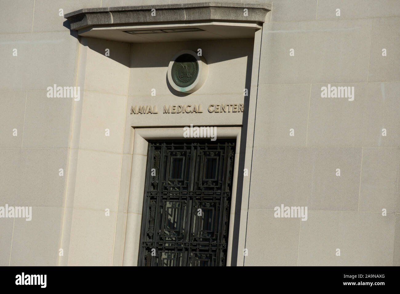 Walter Reed National Military Medical Center is seen in Bethesda ...