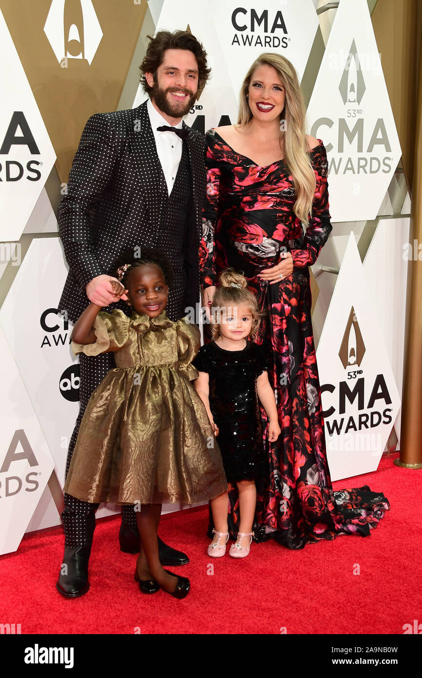 November 13, 2019, Nashville, Tennessee, USA: Willa Gray Akins, Thomas ...