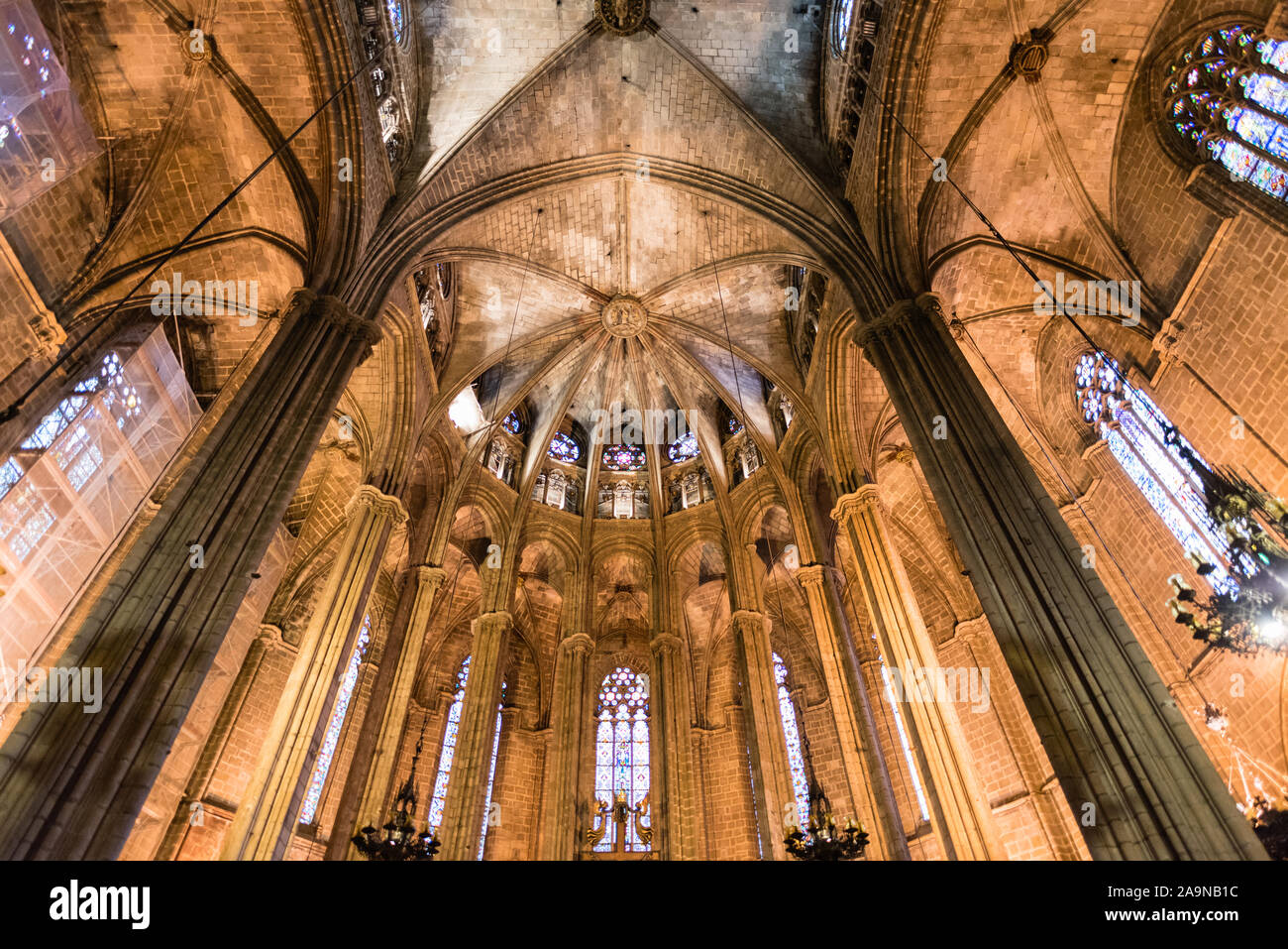 Gothic Architecture Interior High Resolution Stock Photography And