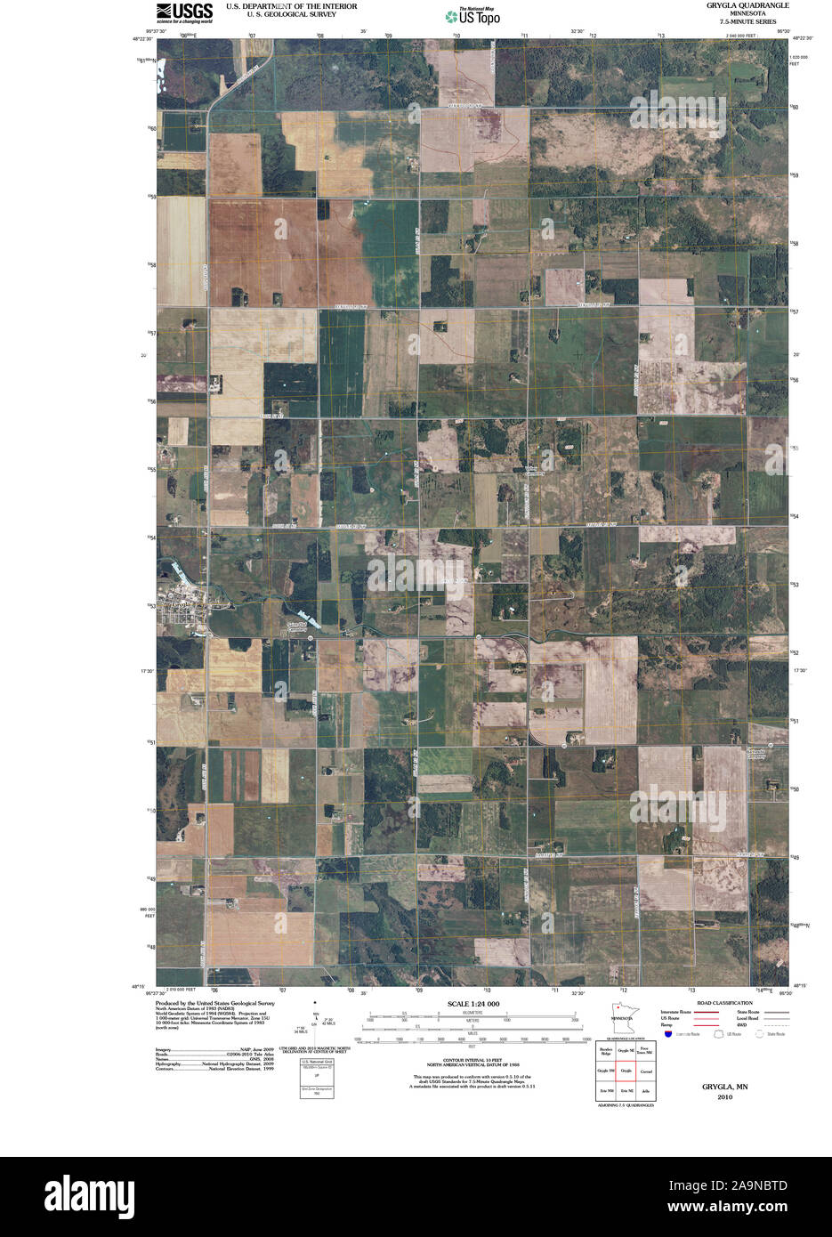 Grygla map hi-res stock photography and images - Alamy