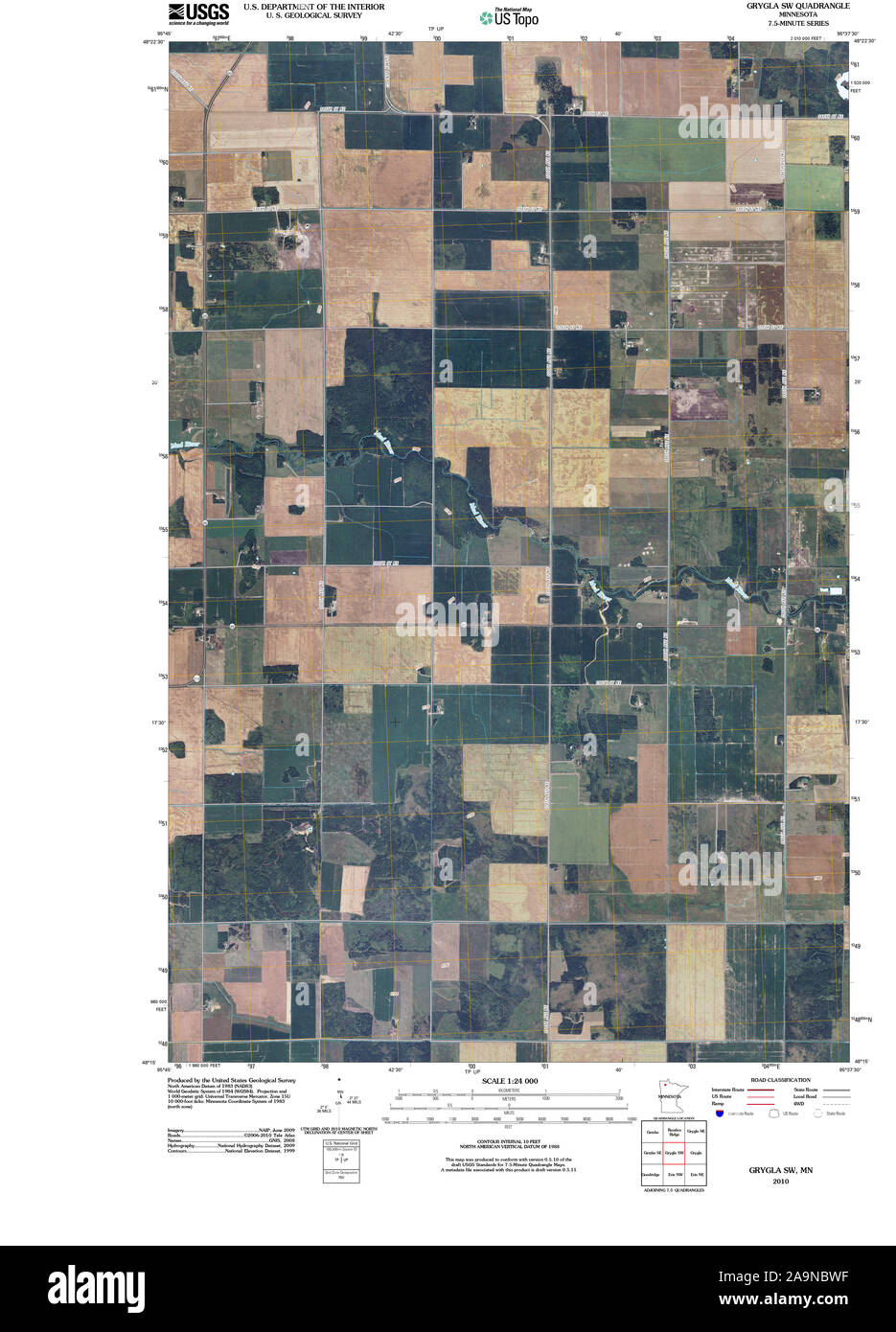 Map of grygla hi-res stock photography and images - Alamy