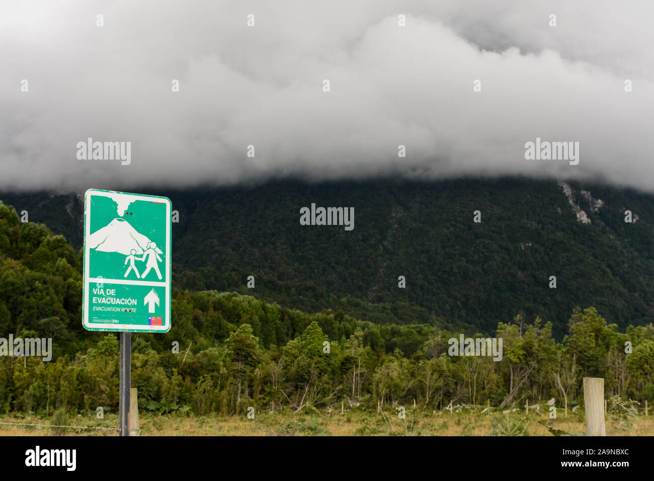 Volcano evacuation route hi-res stock photography and images - Alamy