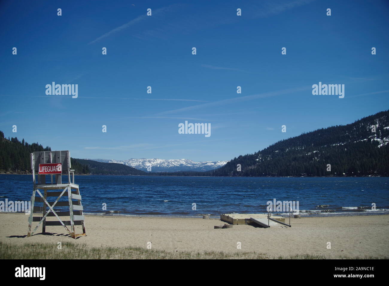 Donner Lake, California Stock Photo - Alamy