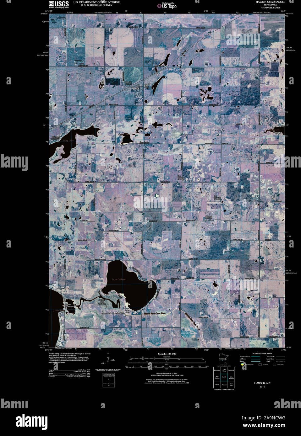 Map of hawick hi-res stock photography and images - Alamy