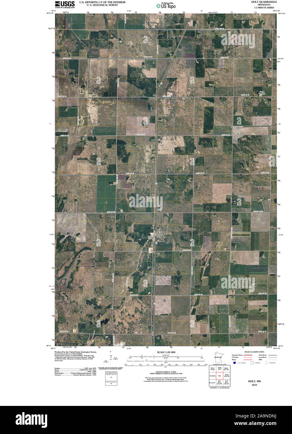 Holt minnesota map Cut Out Stock Images & Pictures - Alamy