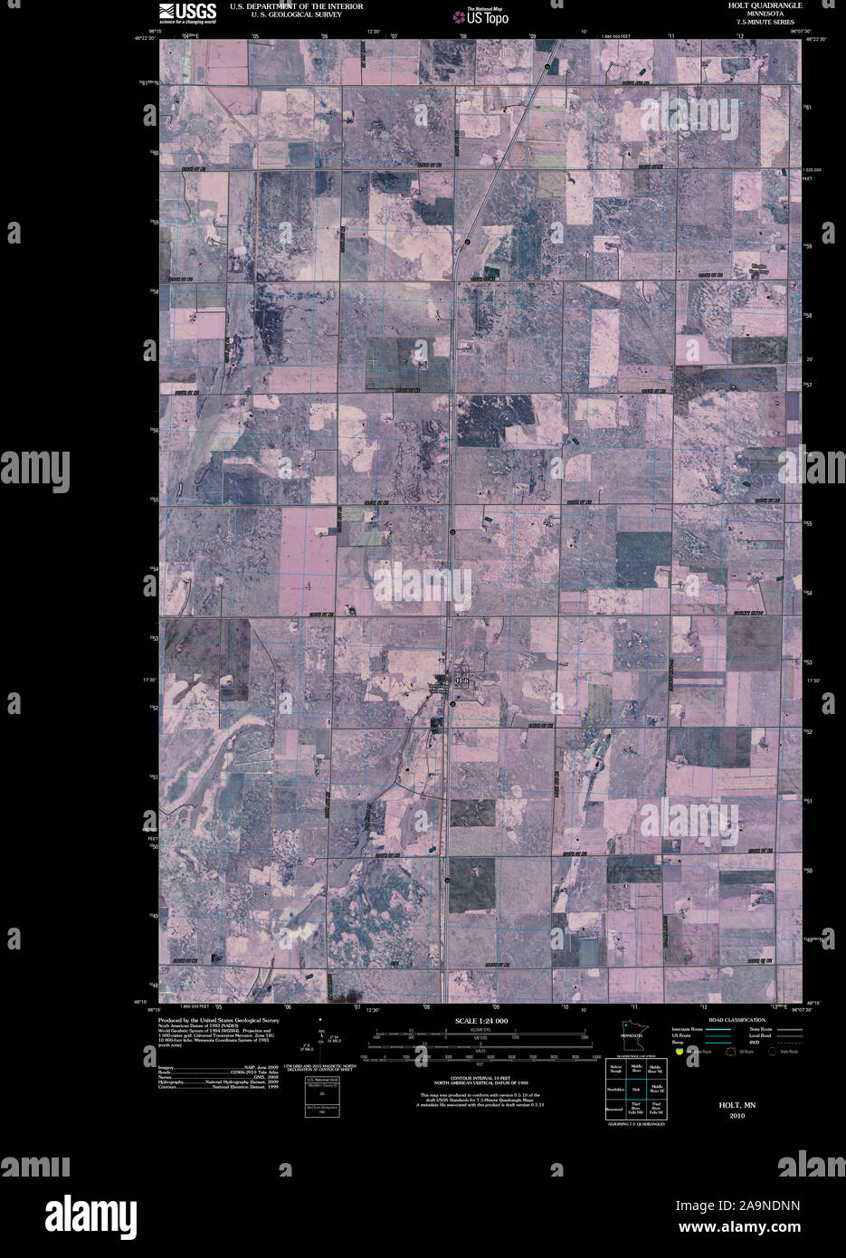 Holt minnesota map hi-res stock photography and images - Alamy