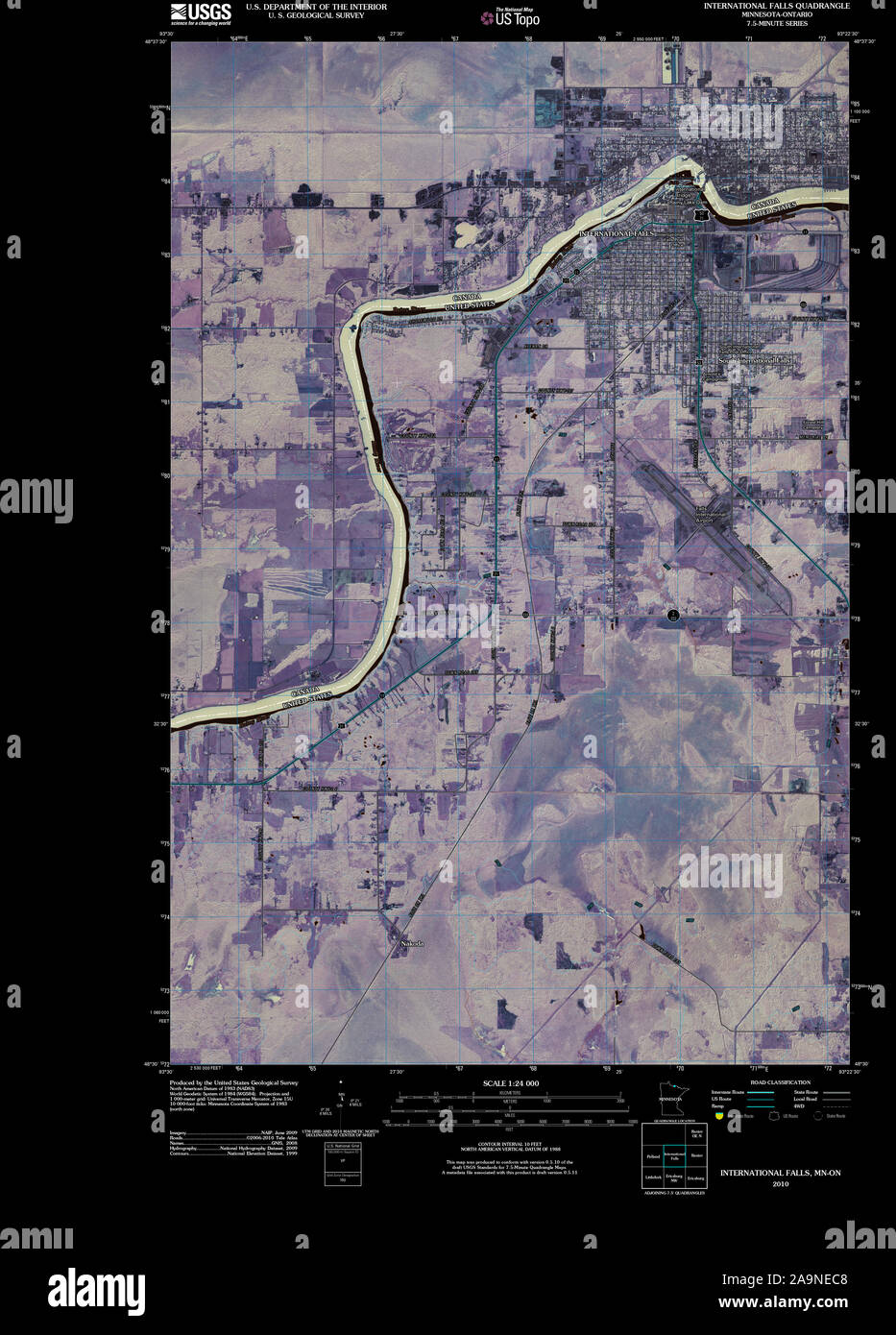 International falls minnesota hi-res stock photography and images - Alamy