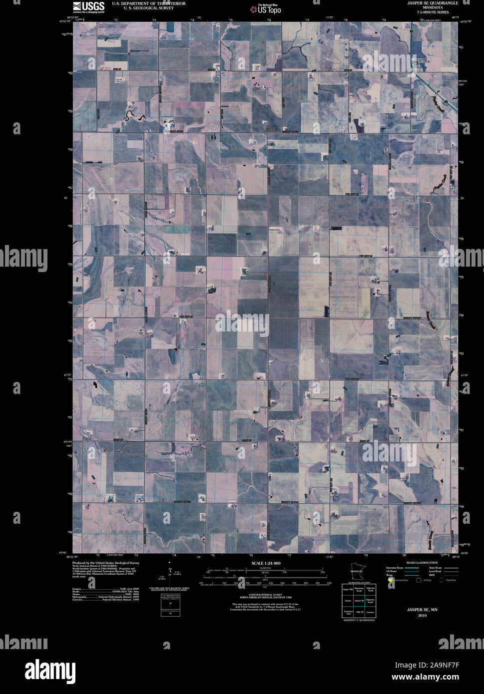 Jasper minnesota map hi-res stock photography and images - Alamy