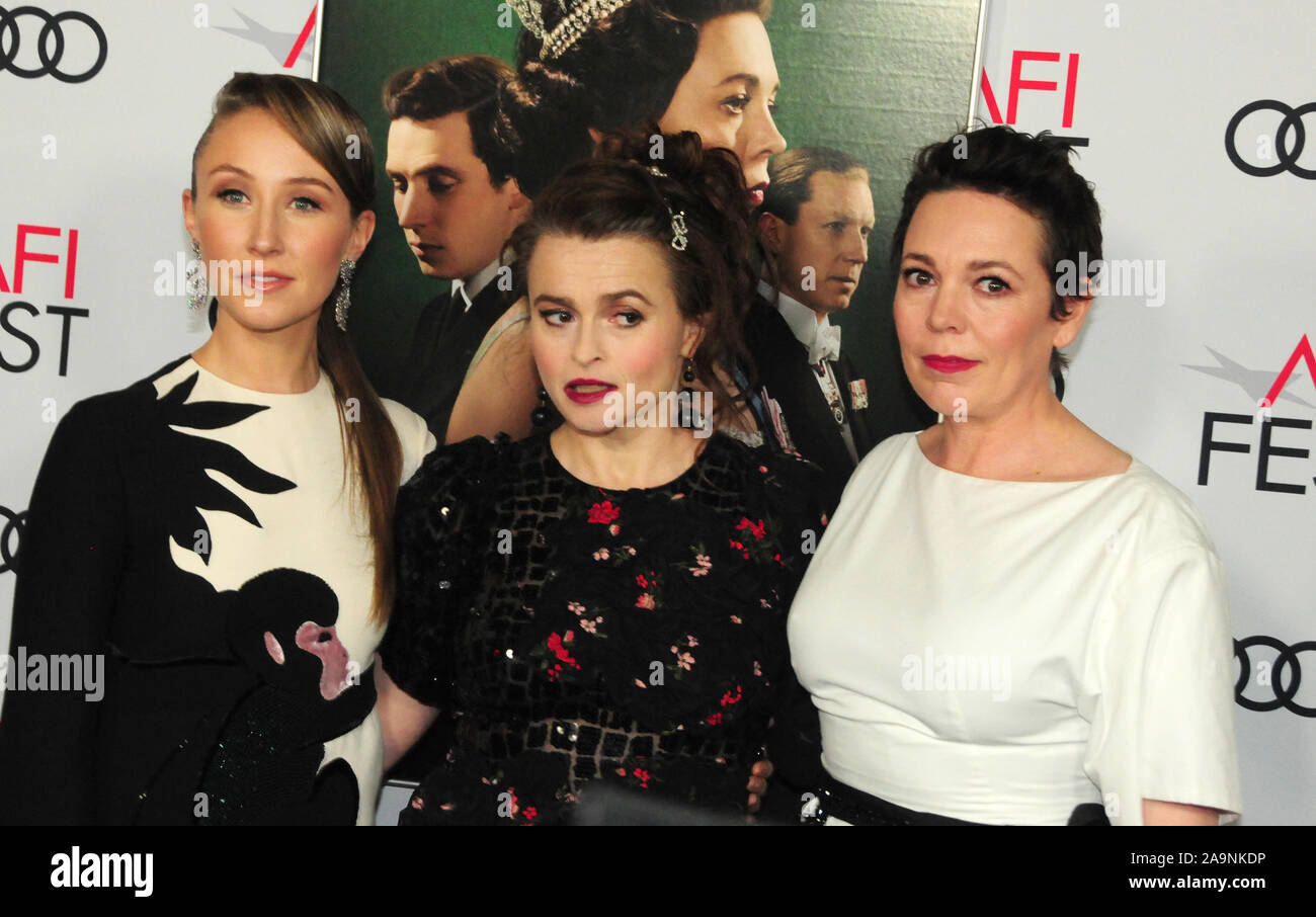 Hollywood, California, USA 16th November 2019 Actresses Erin Doherty ...