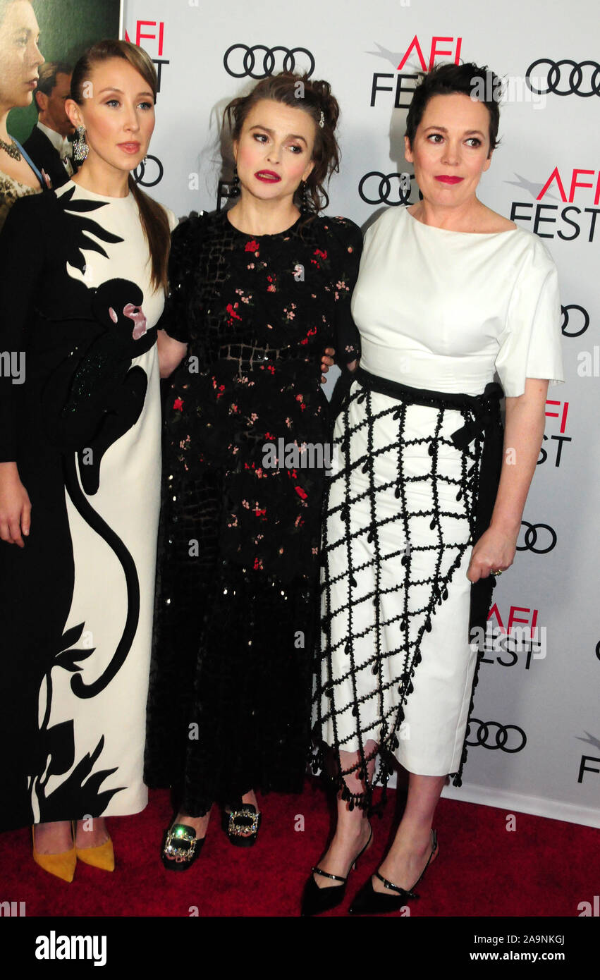 Hollywood, California, USA 16th November 2019 Actresses Erin Doherty ...