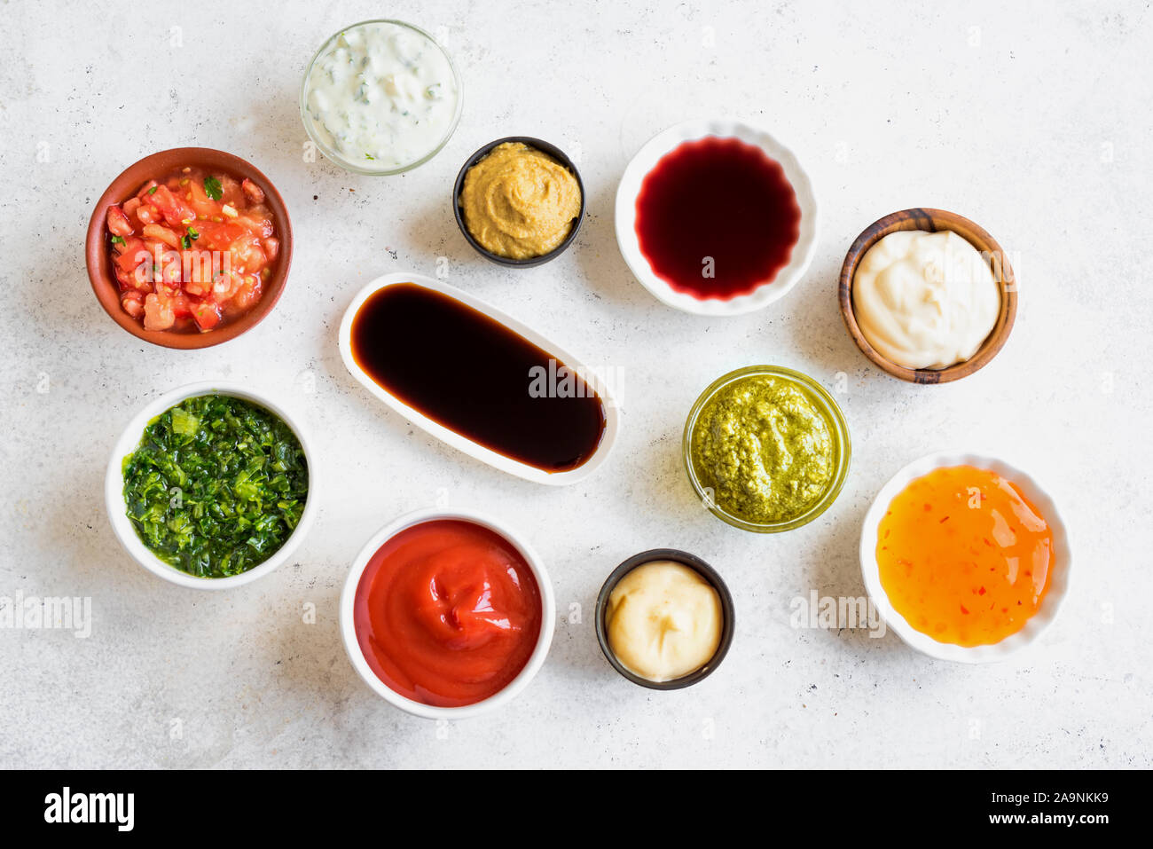Various sauces hi-res stock photography and images - Alamy