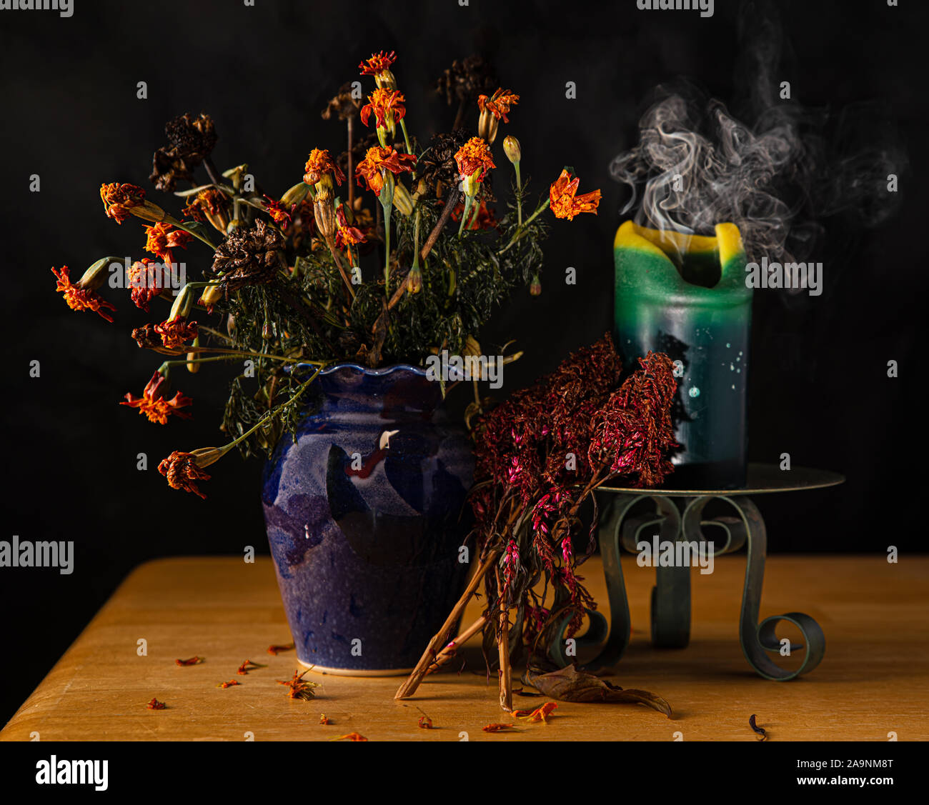Still life flower death hi-res stock photography and images - Alamy