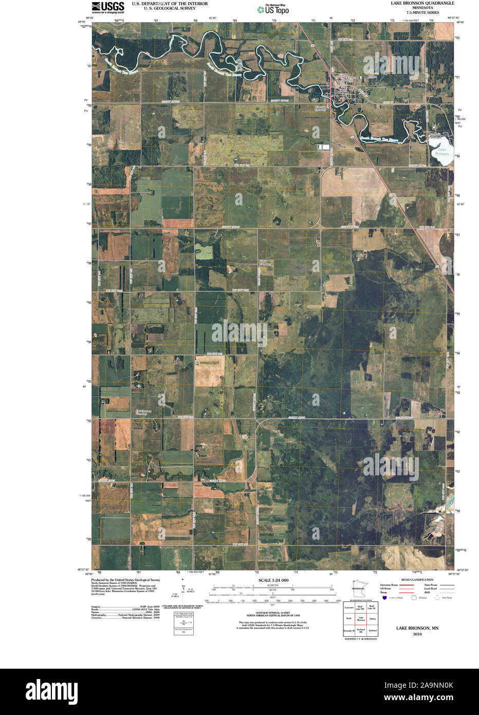 Bronson map hi-res stock photography and images - Alamy