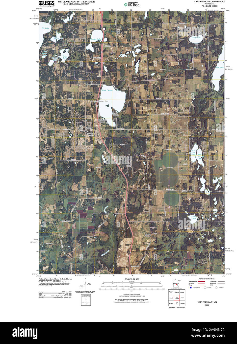 Fremont map Cut Out Stock Images & Pictures - Alamy