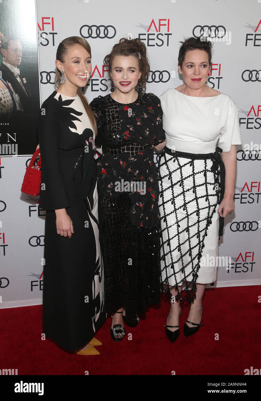 Hollywood, Ca. 16th Nov, 2019. Erin Doherty, Helena Bonham Carter ...