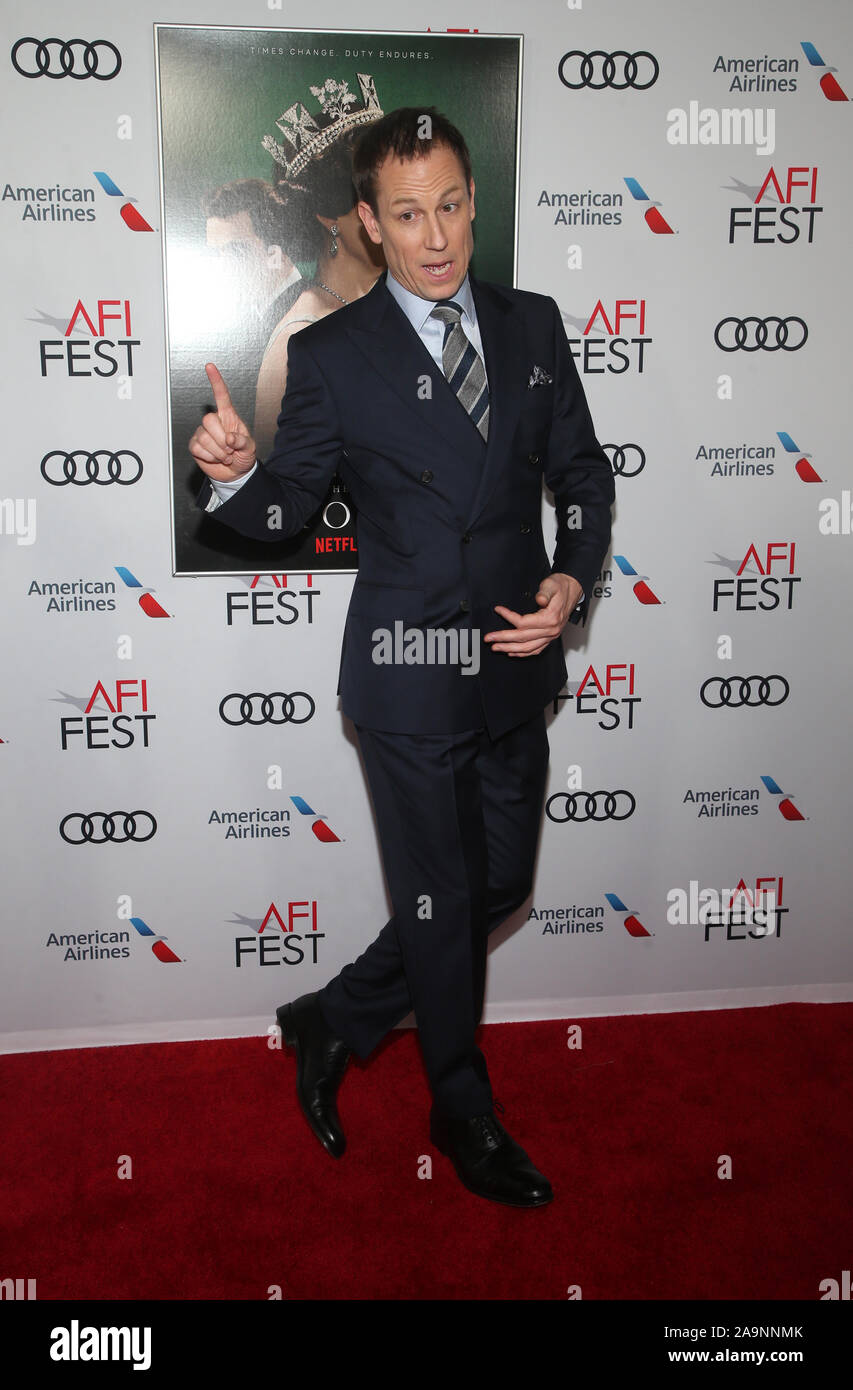 Hollywood, Ca. 16th Nov, 2019. Tobias Menzies, at The Crown Gala ...