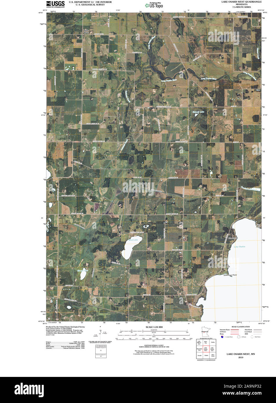 Lake osakis hi-res stock photography and images - Alamy