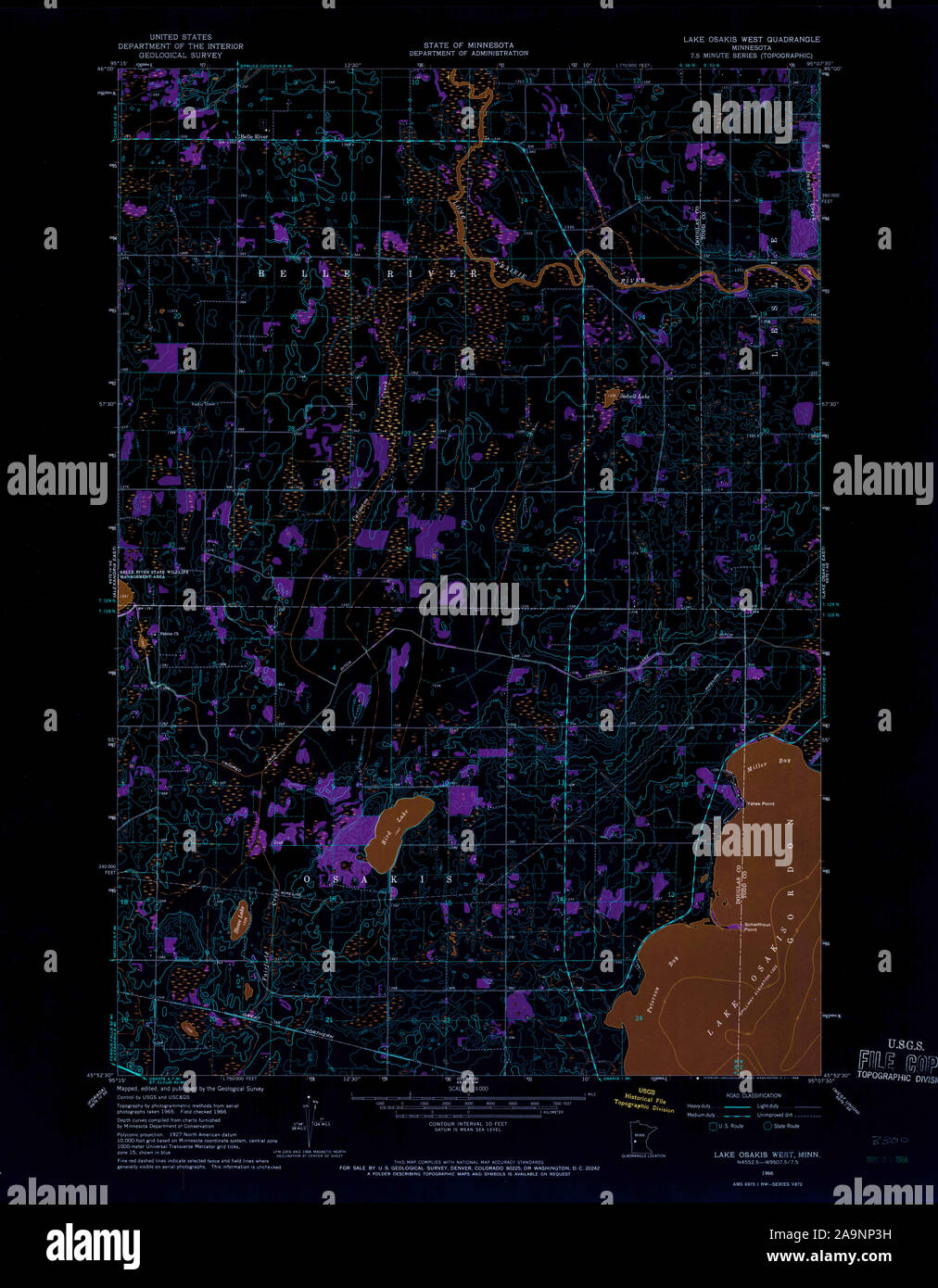 Map of osakis hi-res stock photography and images - Alamy