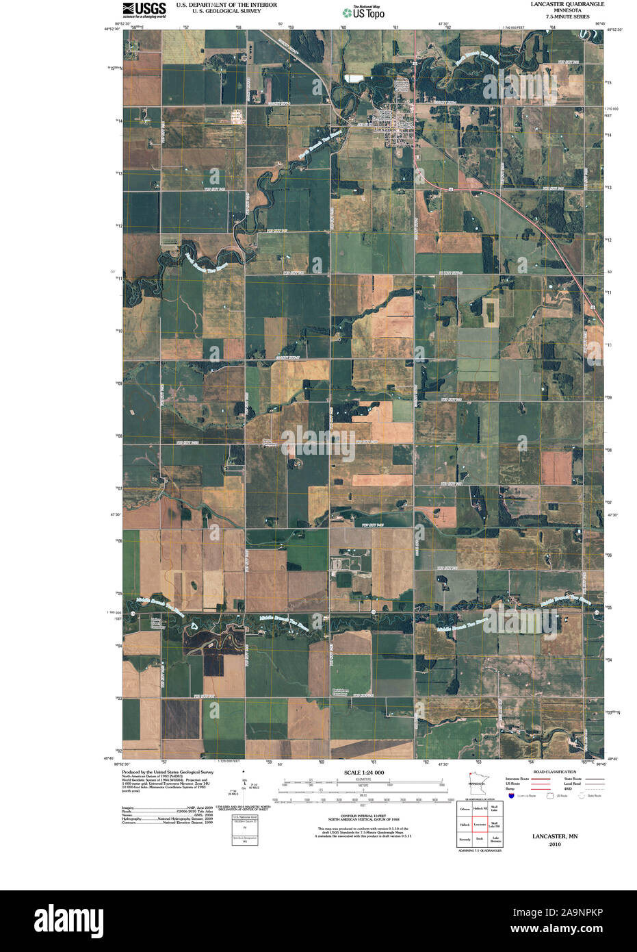 Map of lancaster Cut Out Stock Images & Pictures - Alamy