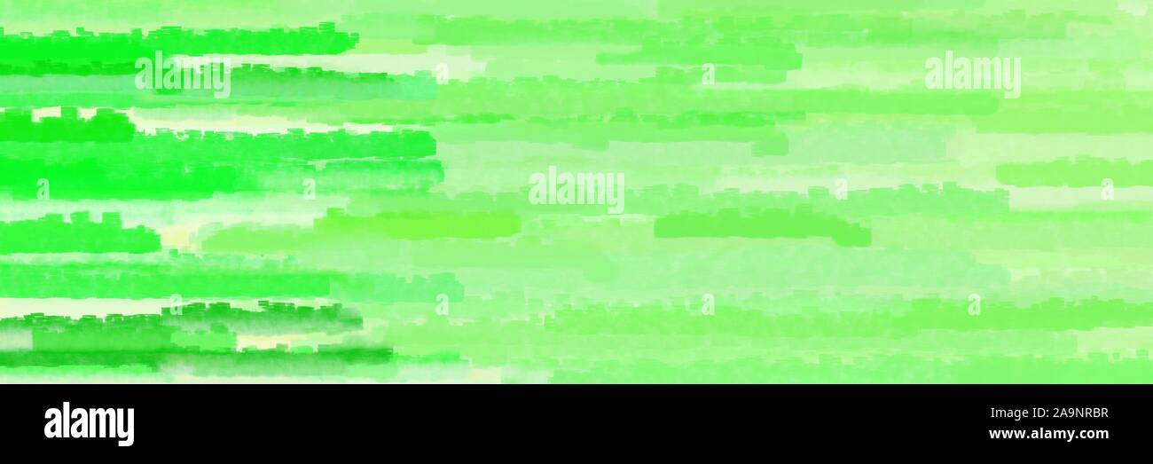 various horizontal lines banner with light green, pale green and vivid ...