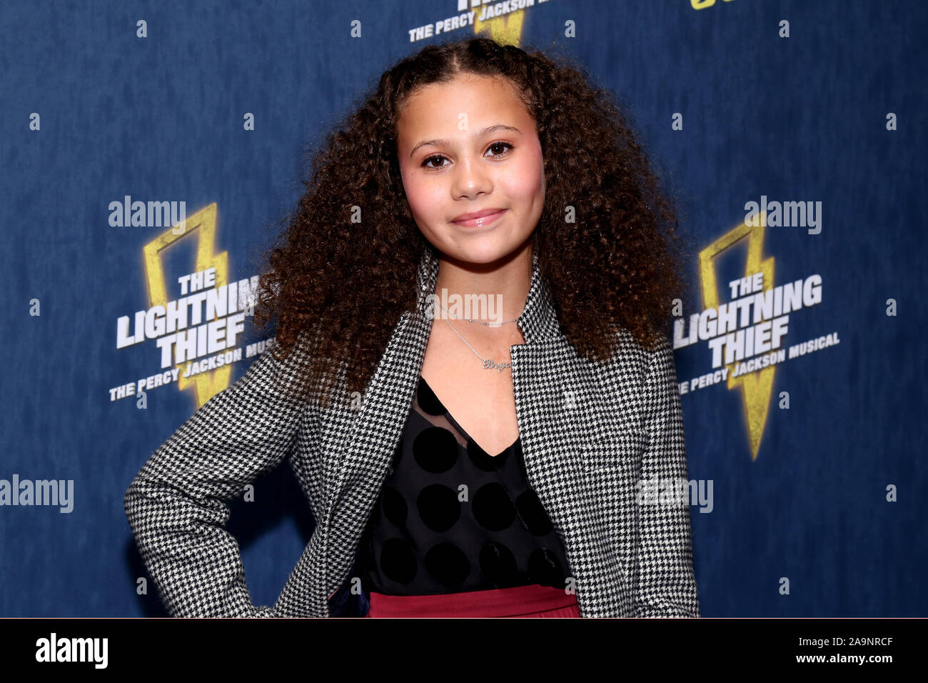 Opening night for The Lightning Thief: The Percy Jackson Musical at the ...