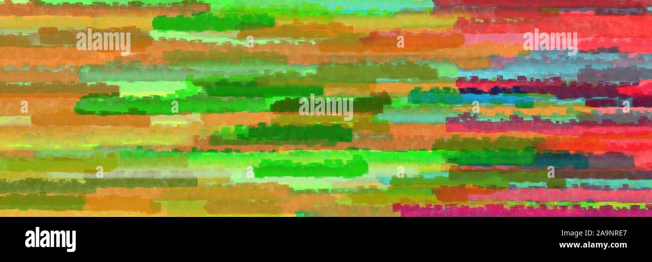 various horizontal stripes banner with peru, bronze and forest green ...