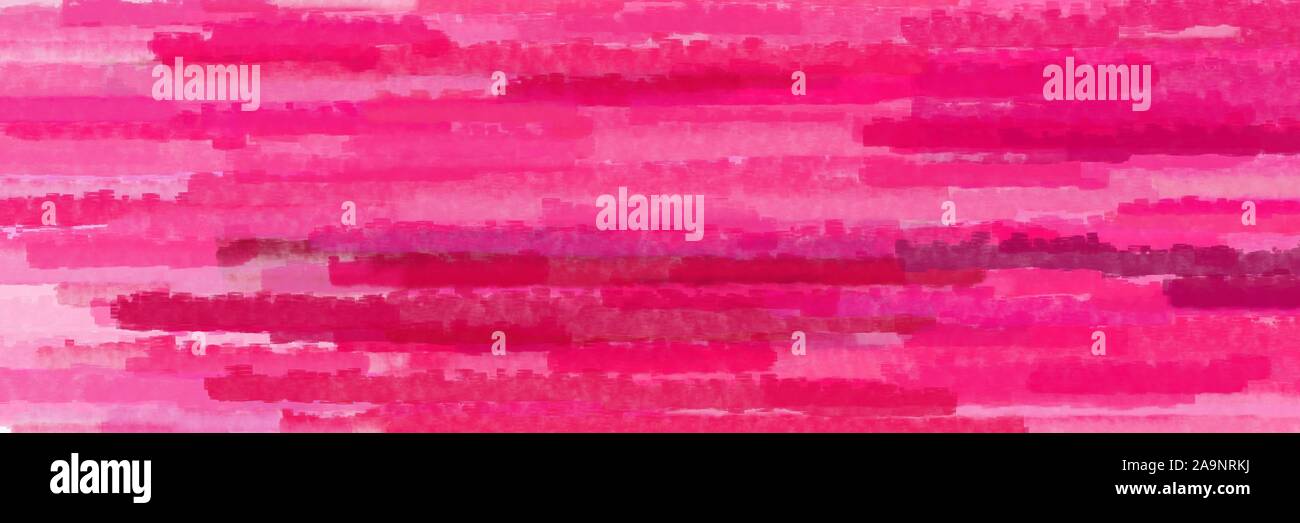 various horizontal lines banner with deep pink, hot pink and light pink ...