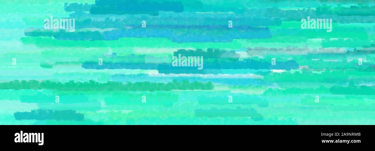 various horizontal lines banner with turquoise, aqua marine and pale ...