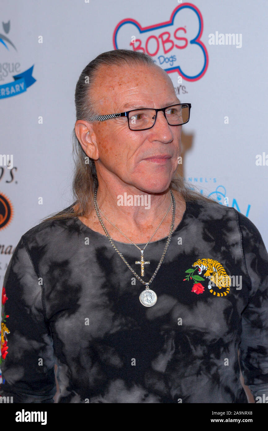 New York, United States. 16th Nov, 2019. Mark Farner attends the North ...