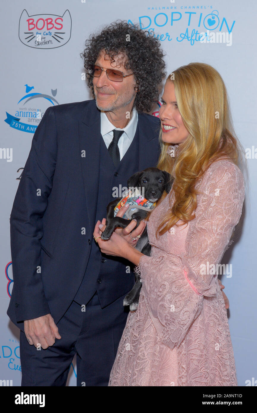 New York, United States. 15th Nov, 2019. Howard Stern and Beth Stern ...