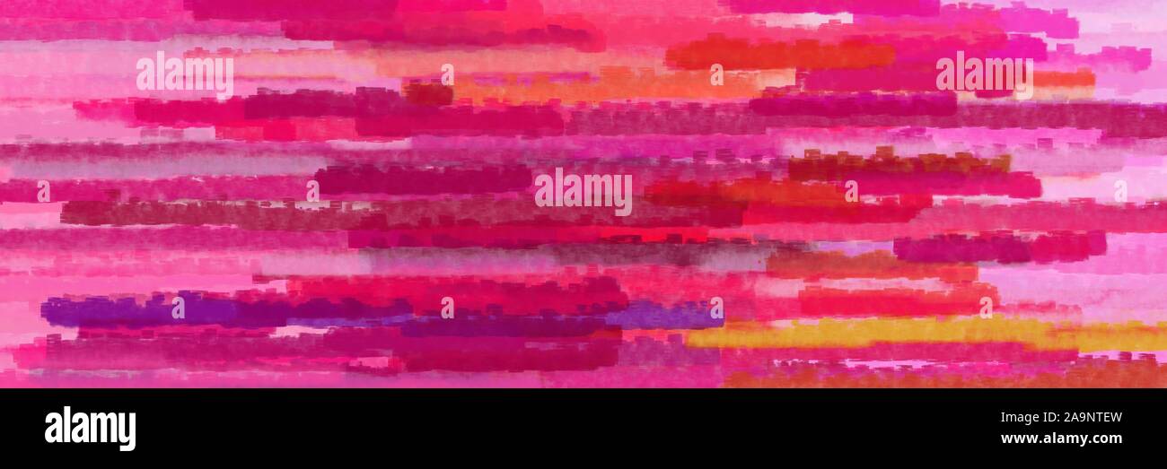 various horizontal lines banner with moderate pink, pastel magenta and ...
