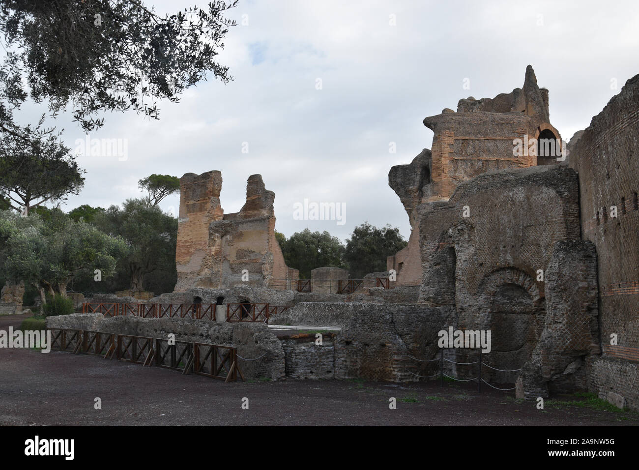 The villa was constructed at Tibur (modern-day Tivoli) as a retreat ...