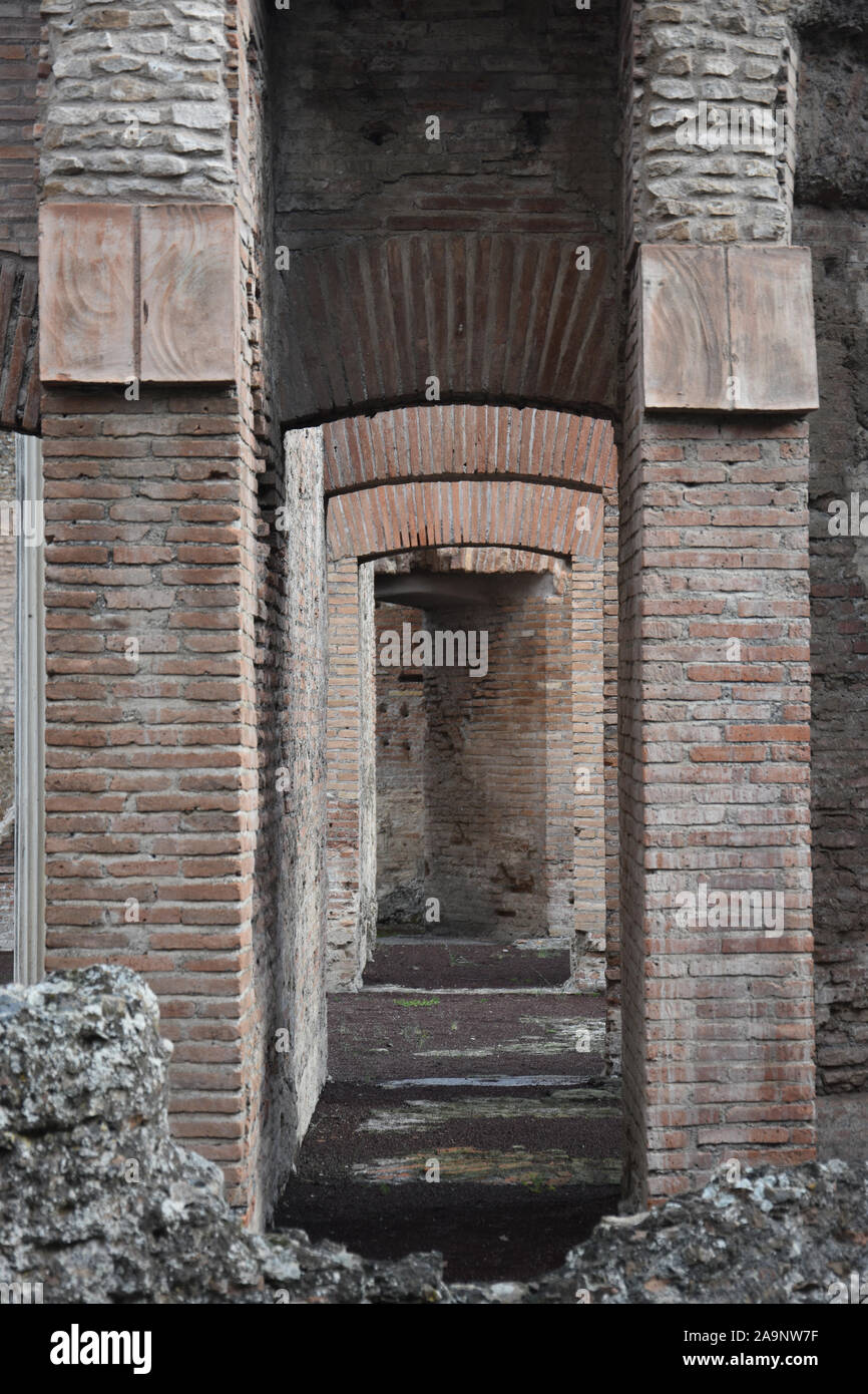The villa was constructed at Tibur (modern-day Tivoli) as a retreat ...