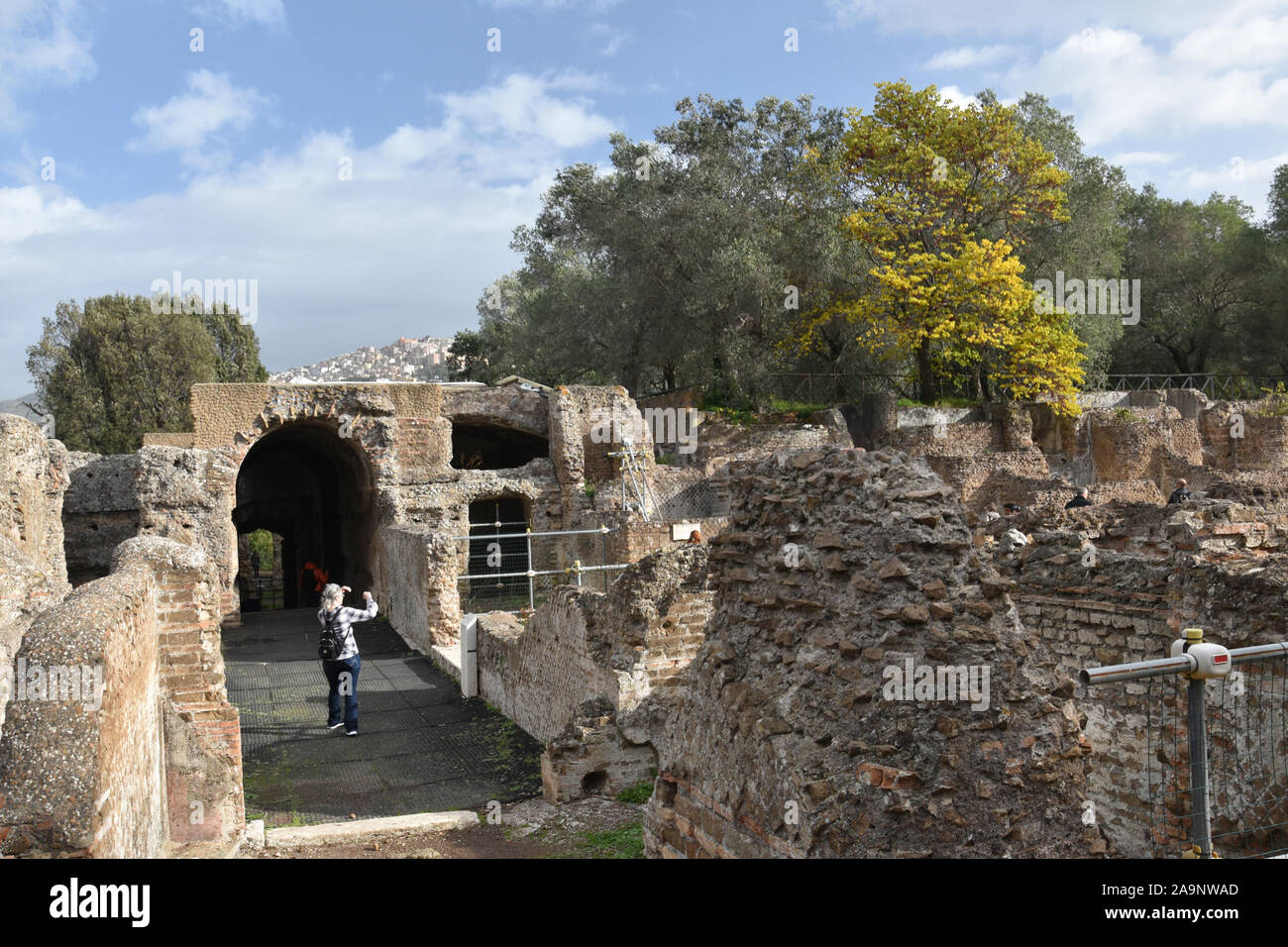 The villa was constructed at Tibur (modern-day Tivoli) as a retreat ...