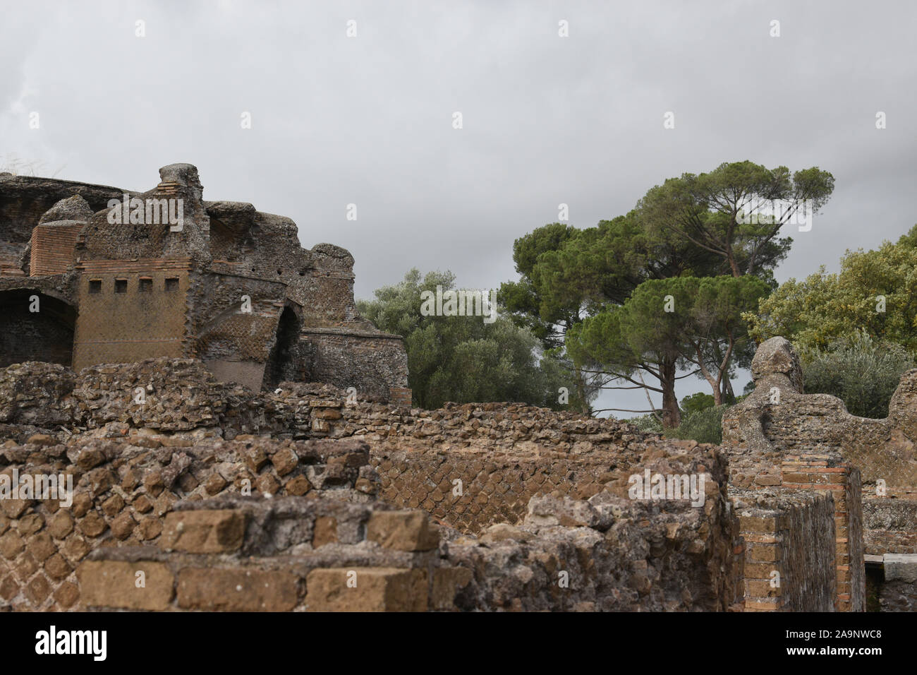 The villa was constructed at Tibur (modern-day Tivoli) as a retreat ...