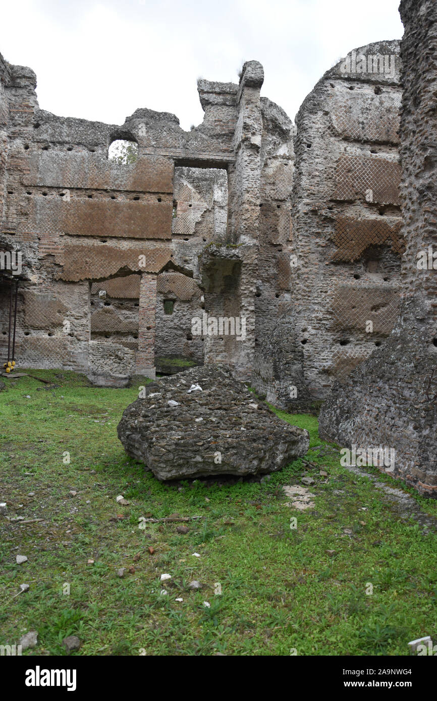 The villa was constructed at Tibur (modern-day Tivoli) as a retreat ...