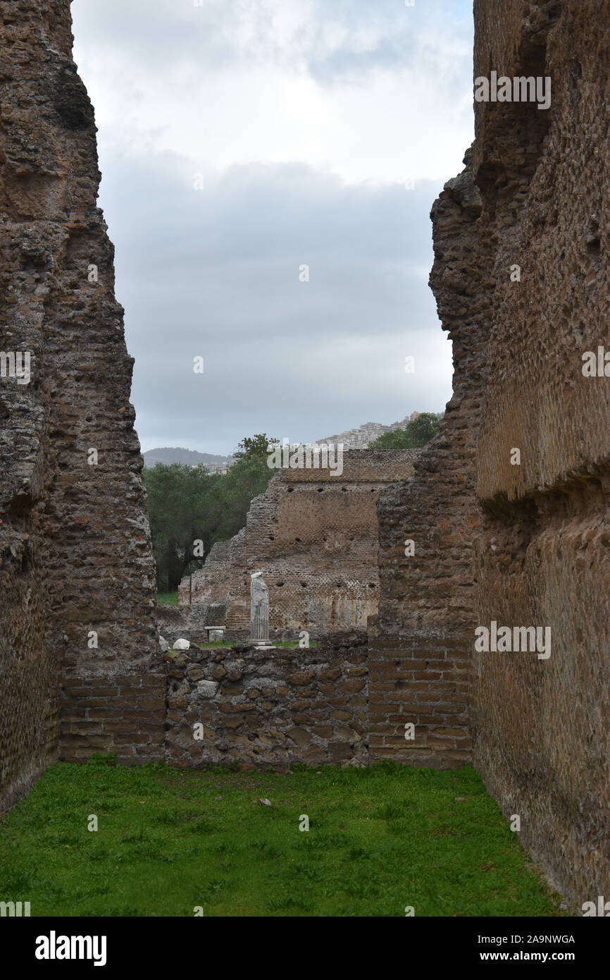 The villa was constructed at Tibur (modern-day Tivoli) as a retreat ...