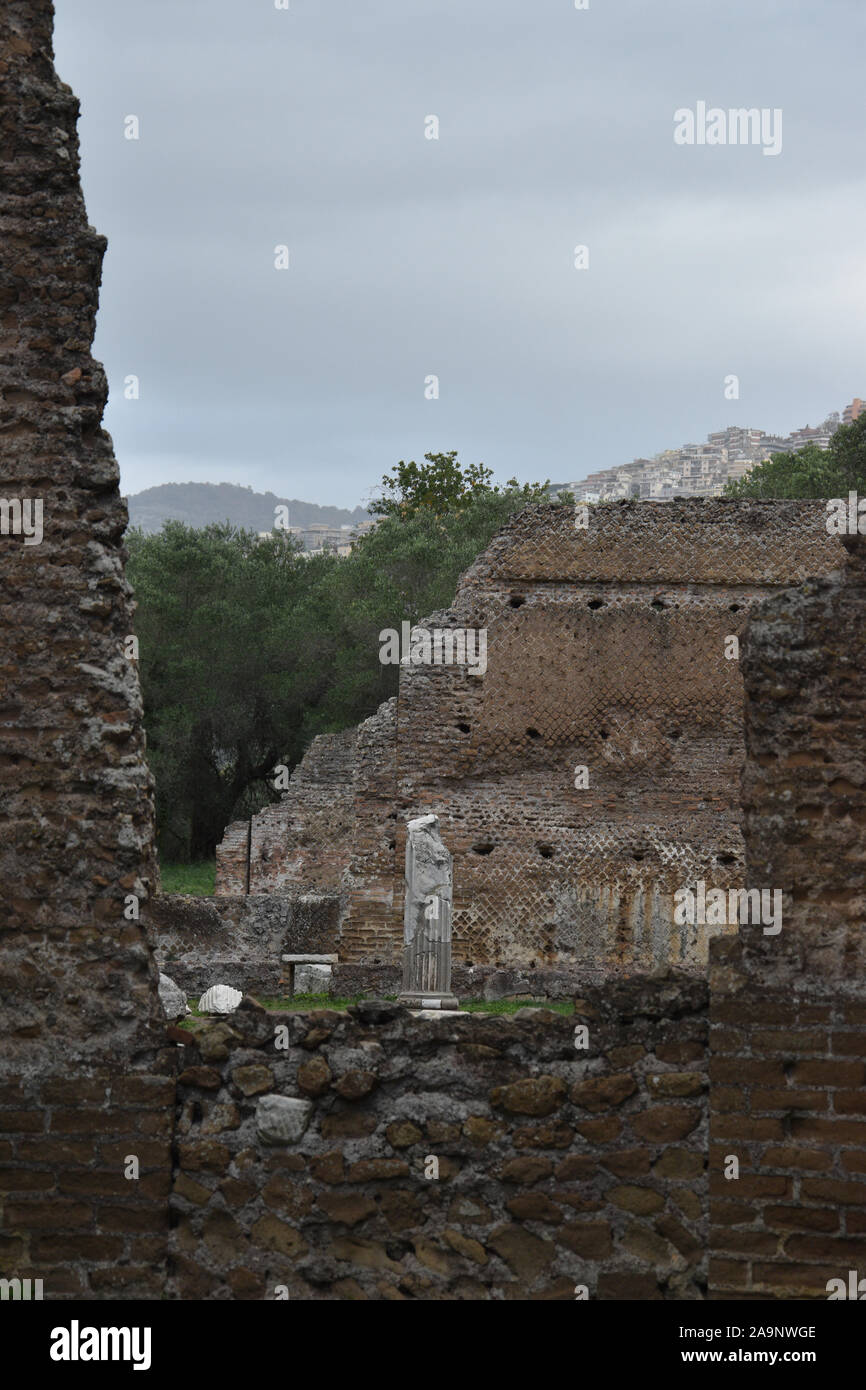 The villa was constructed at Tibur (modern-day Tivoli) as a retreat ...