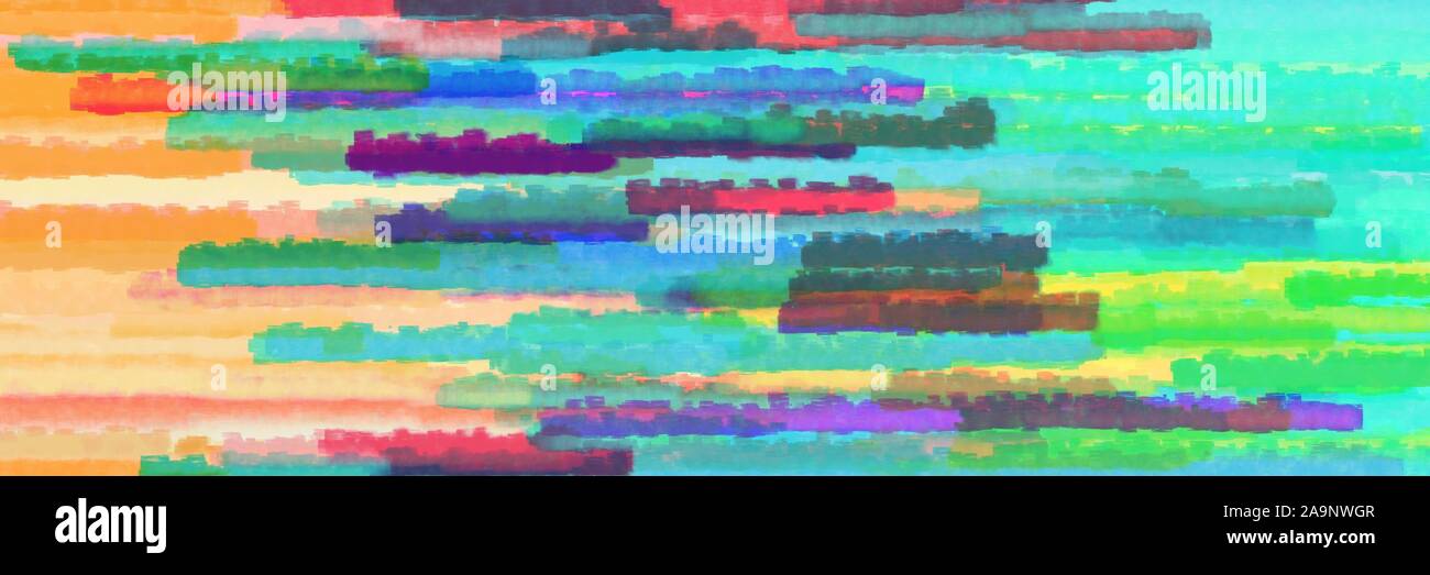 various horizontal lines graphic illustration with medium aqua marine ...