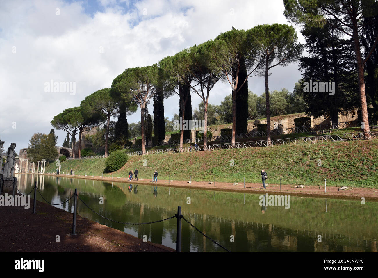 The villa was constructed at Tibur (modern-day Tivoli) as a retreat ...