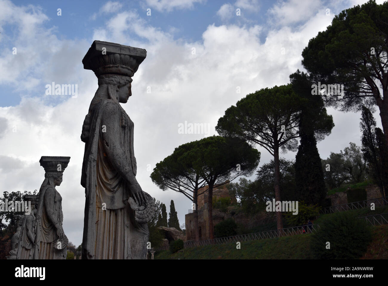 The villa was constructed at Tibur (modern-day Tivoli) as a retreat ...