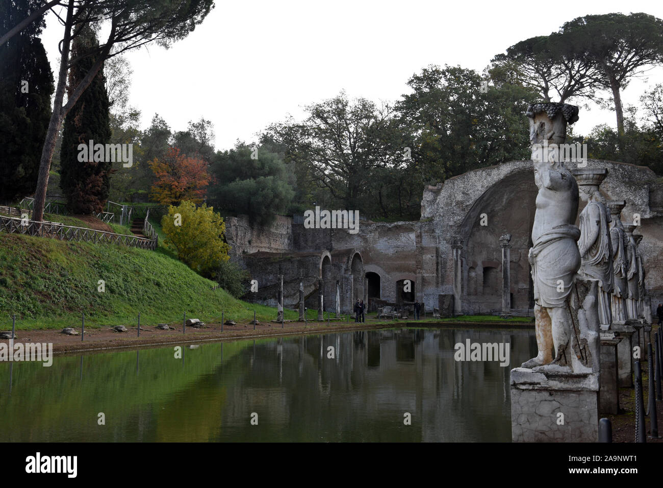 The villa was constructed at Tibur (modern-day Tivoli) as a retreat ...