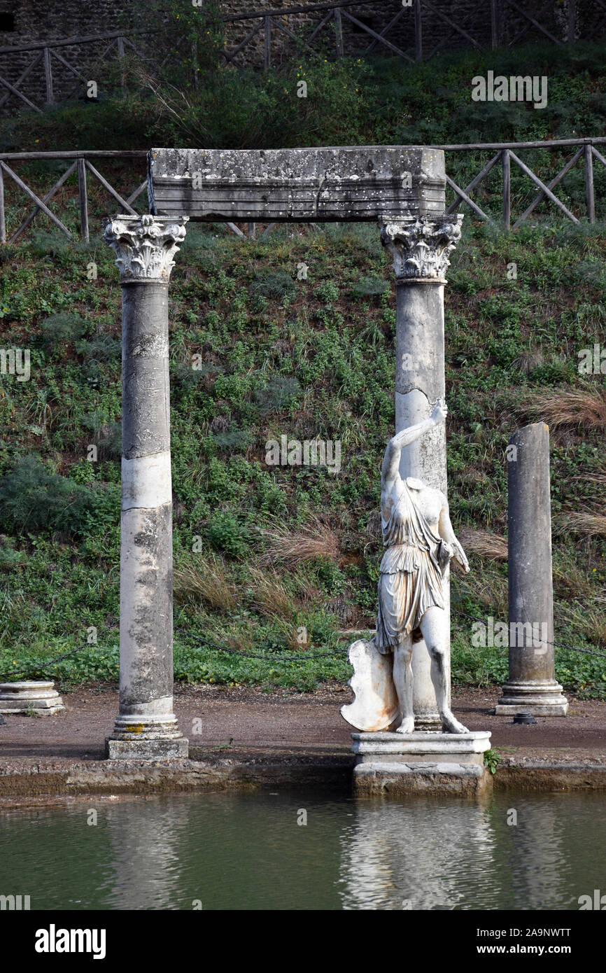 The villa was constructed at Tibur (modern-day Tivoli) as a retreat ...