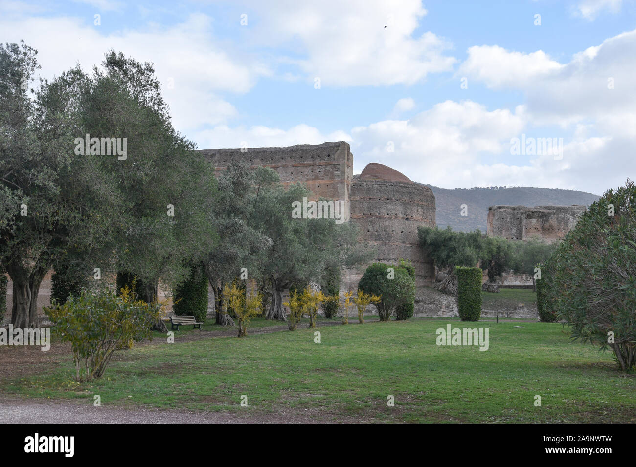 The villa was constructed at Tibur (modern-day Tivoli) as a retreat ...