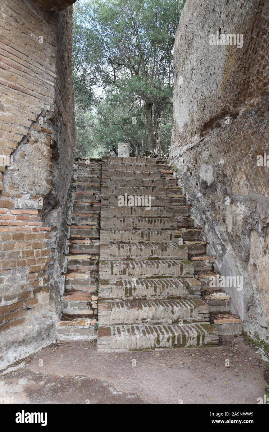 The villa was constructed at Tibur (modern-day Tivoli) as a retreat ...