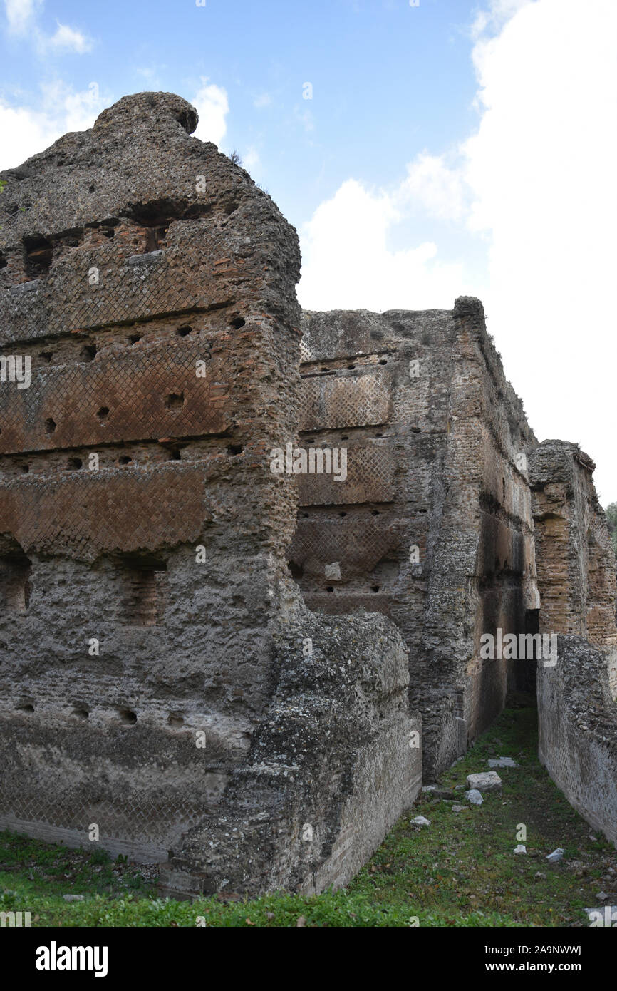 The villa was constructed at Tibur (modern-day Tivoli) as a retreat ...