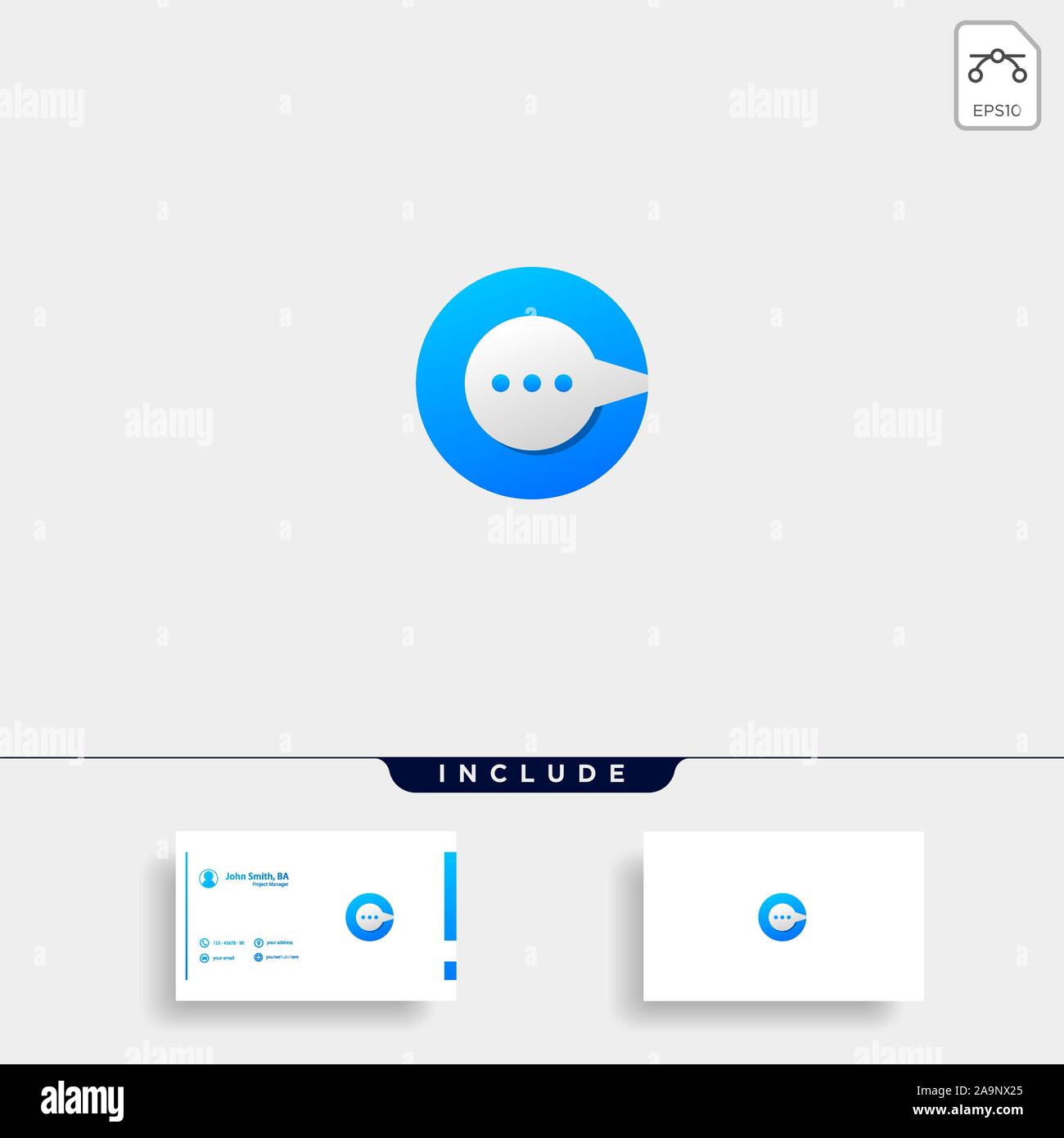 C chat icon hi-res stock photography and images - Alamy