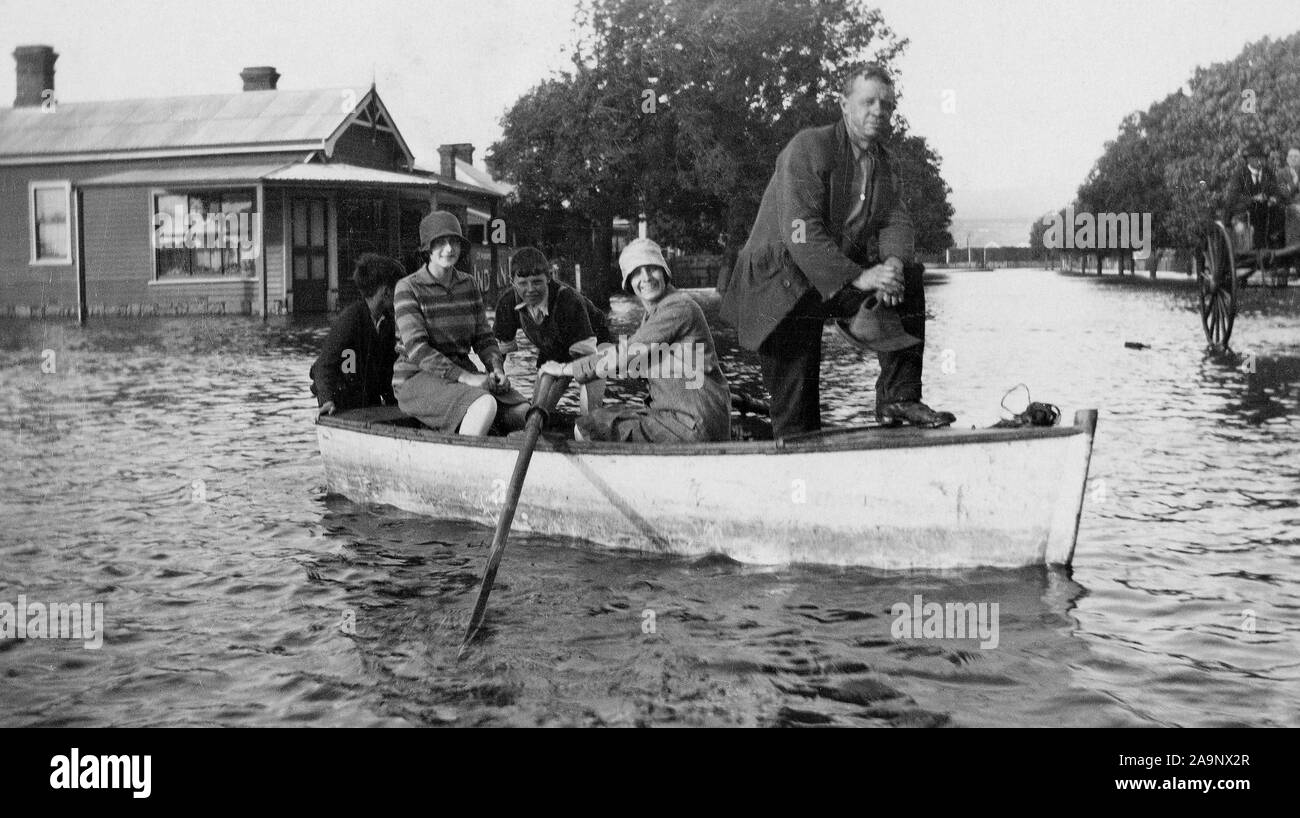 1920s launceston floods Black and White Stock Photos & Images - Alamy