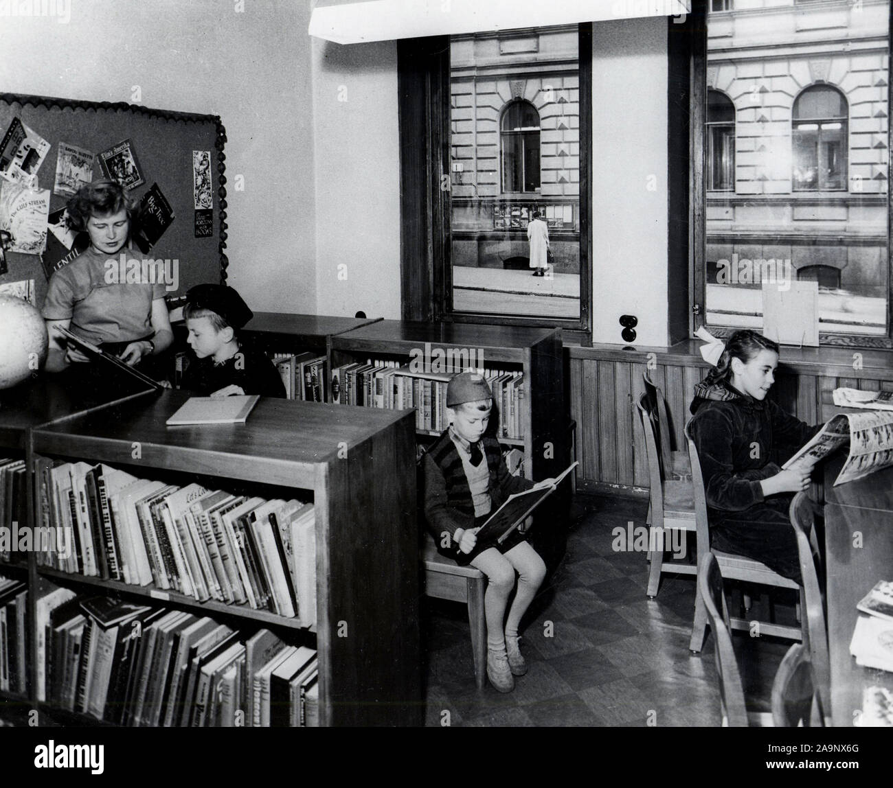 1950s finland library hi-res stock photography and images - Alamy