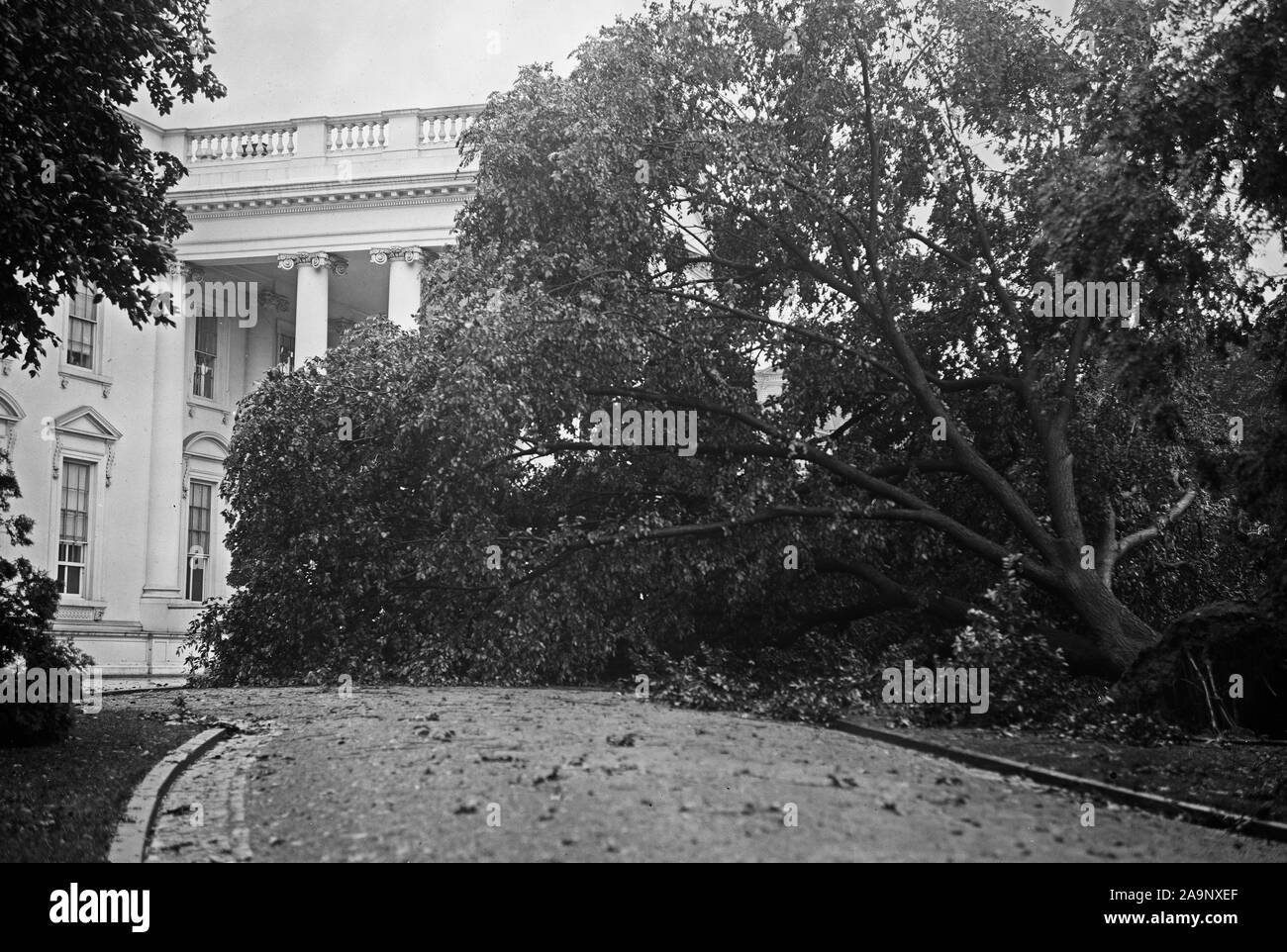 1910s storm damage white house hi-res stock photography and images - Alamy